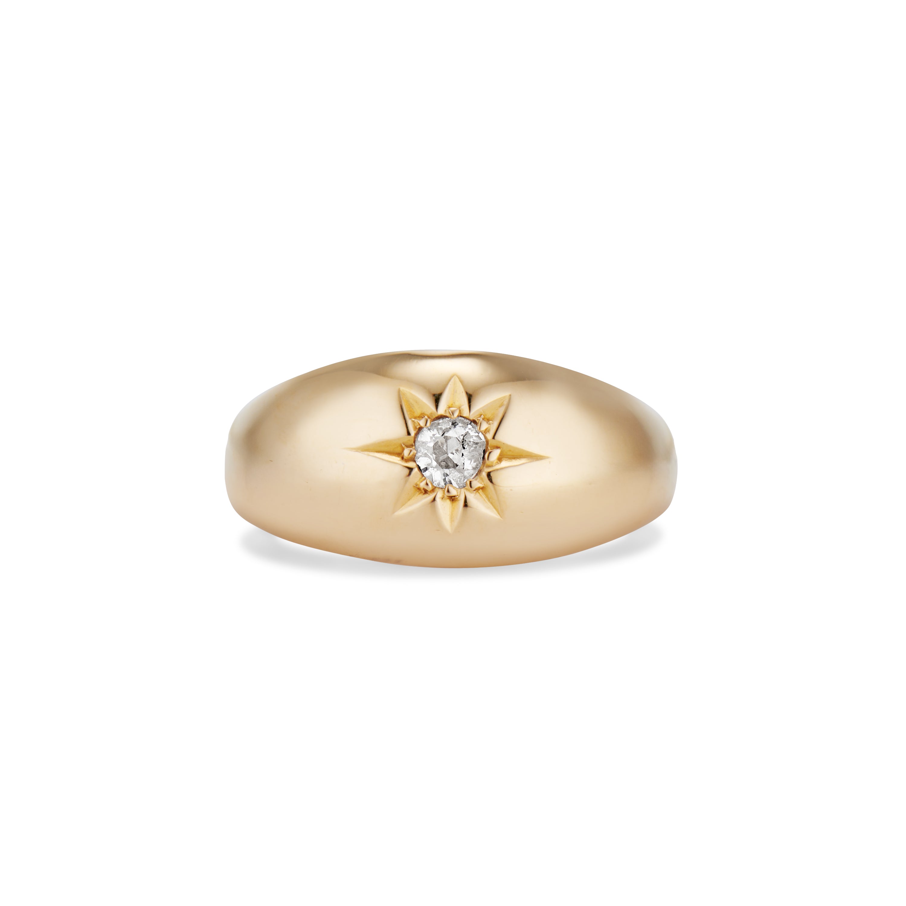 1911 Old Mine Cut Gypsy Star Band – Ashley Zhang Jewelry