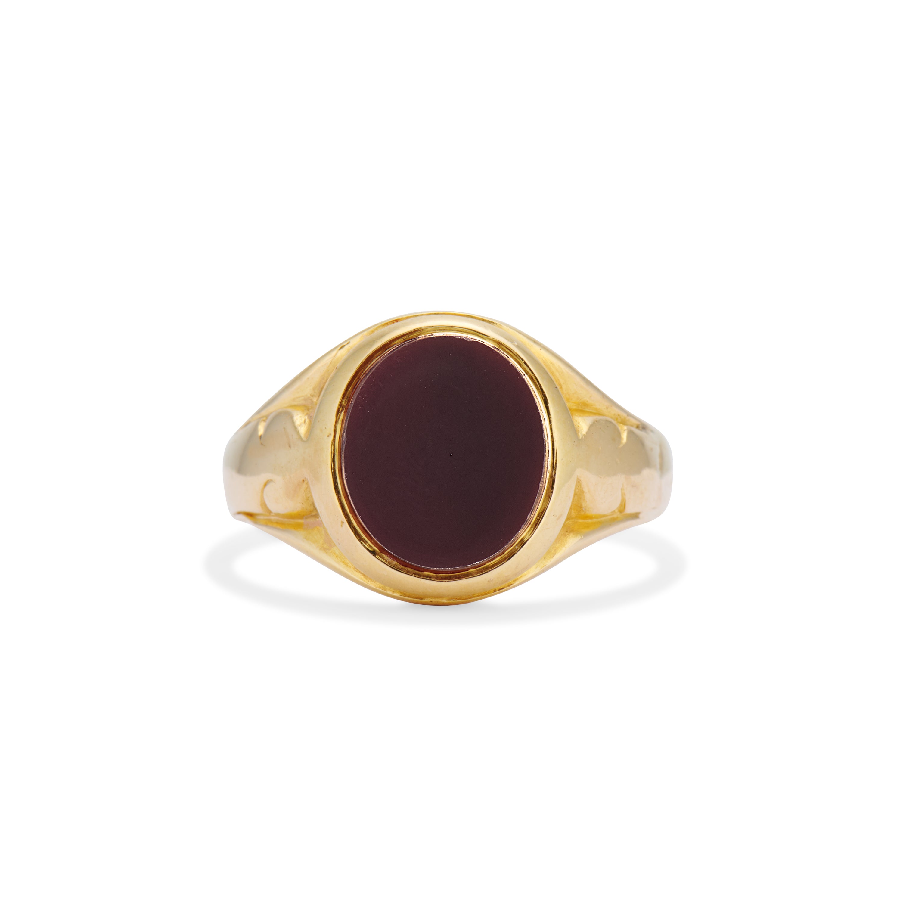 1890 Chalcedony Signet Ring – Ashley Zhang Jewelry