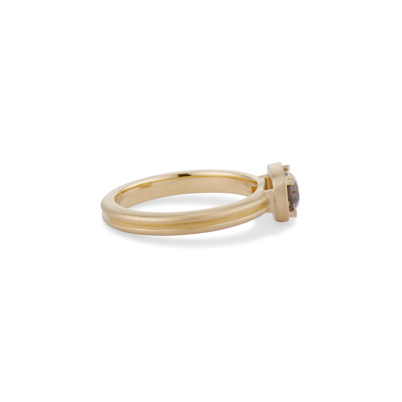 Old Mine Smoky Quartz Lilah Stacking Ring – Ashley Zhang Jewelry