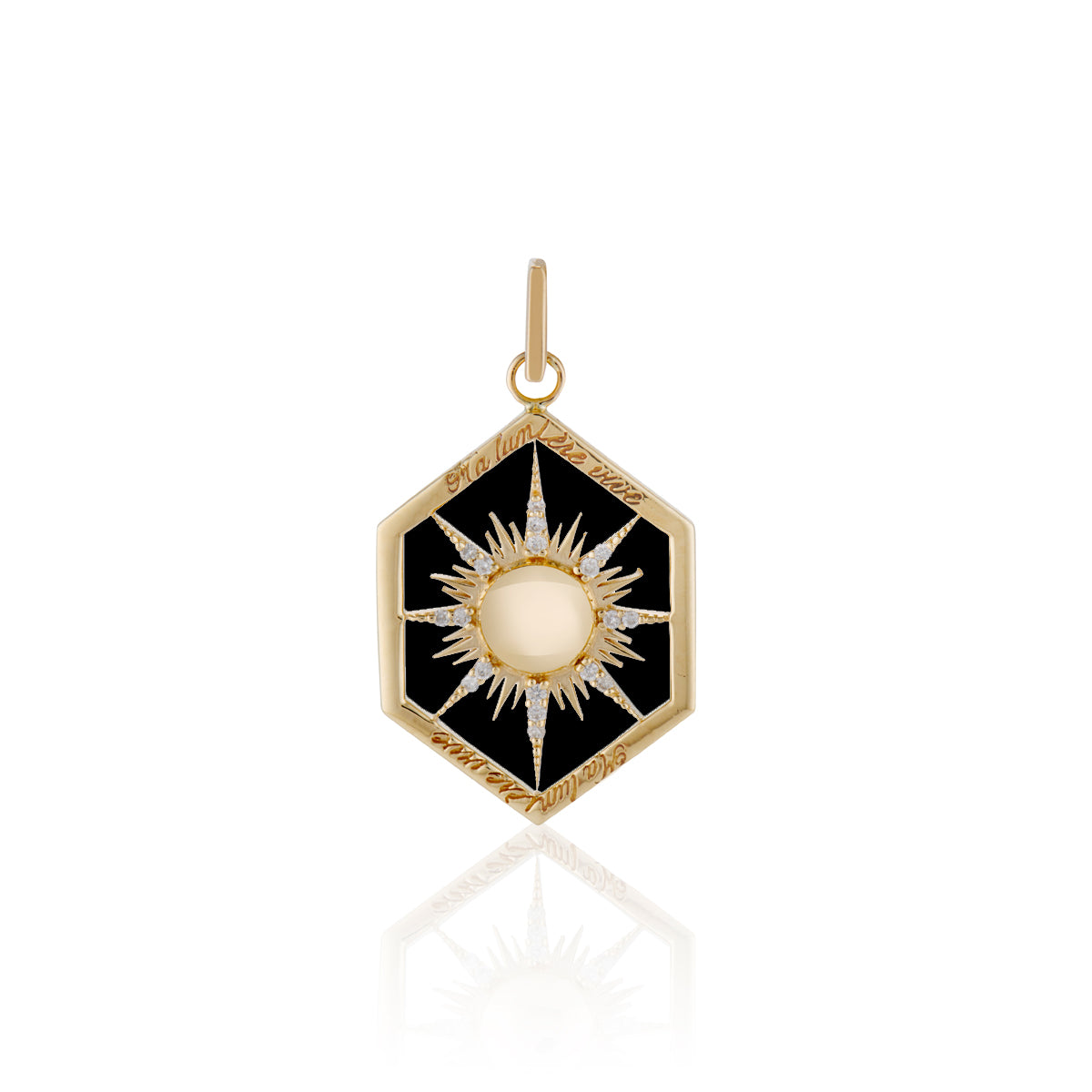 Enamel Sun Love Token – Ashley Zhang Jewelry