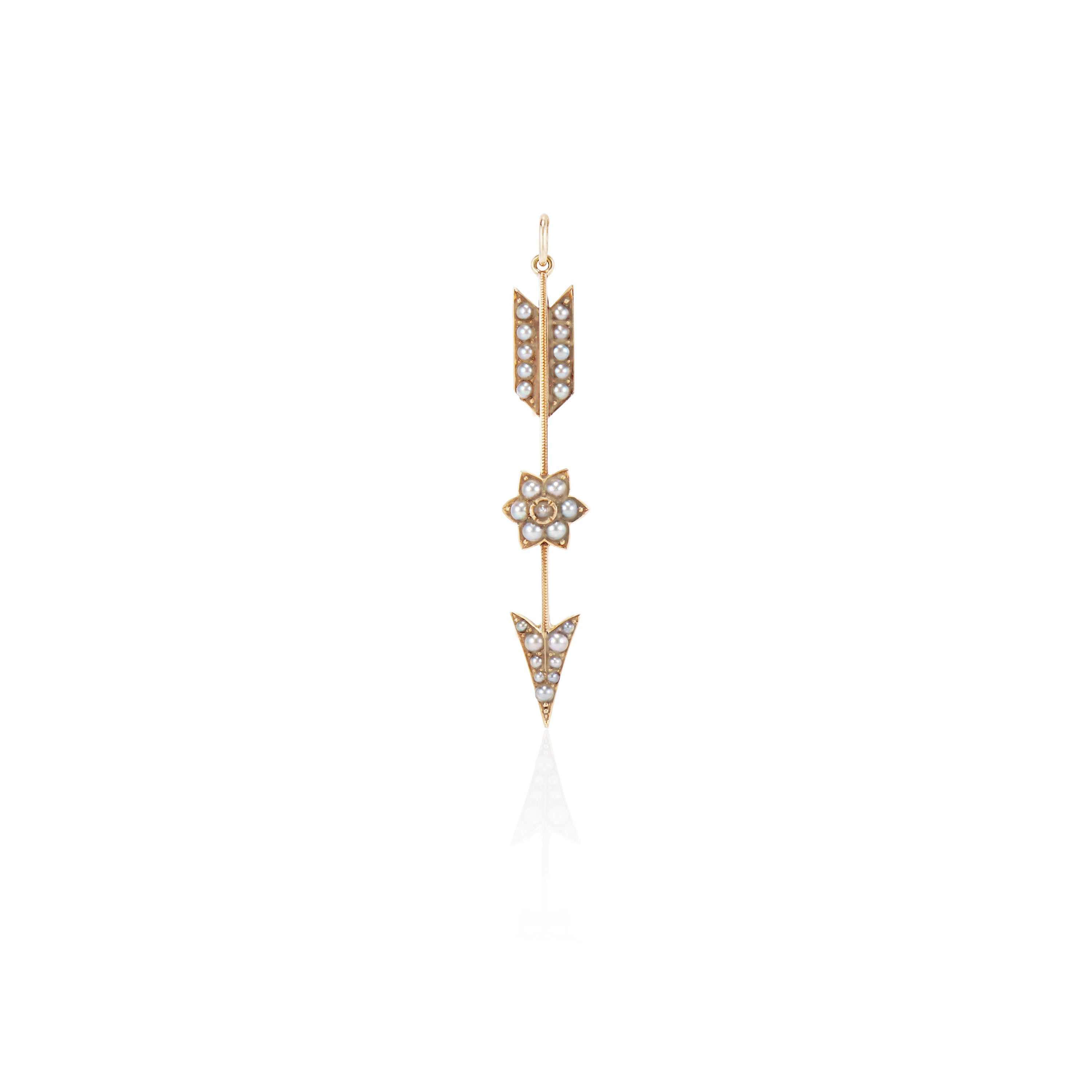 Victorian Seed Pearl Arrow – Ashley Zhang Jewelry
