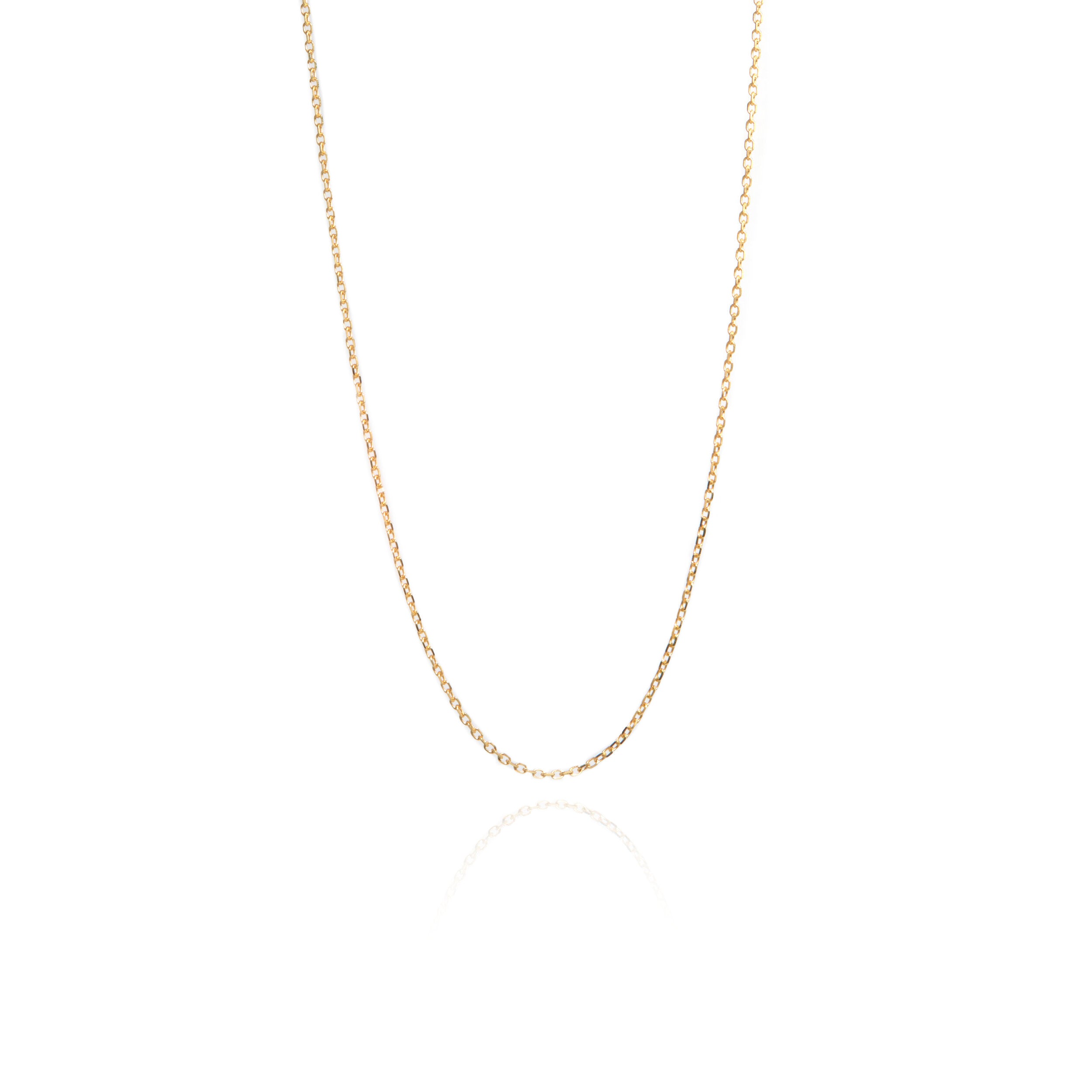 Glimmer Diamond Cut Cable Chain – Ashley Zhang Jewelry