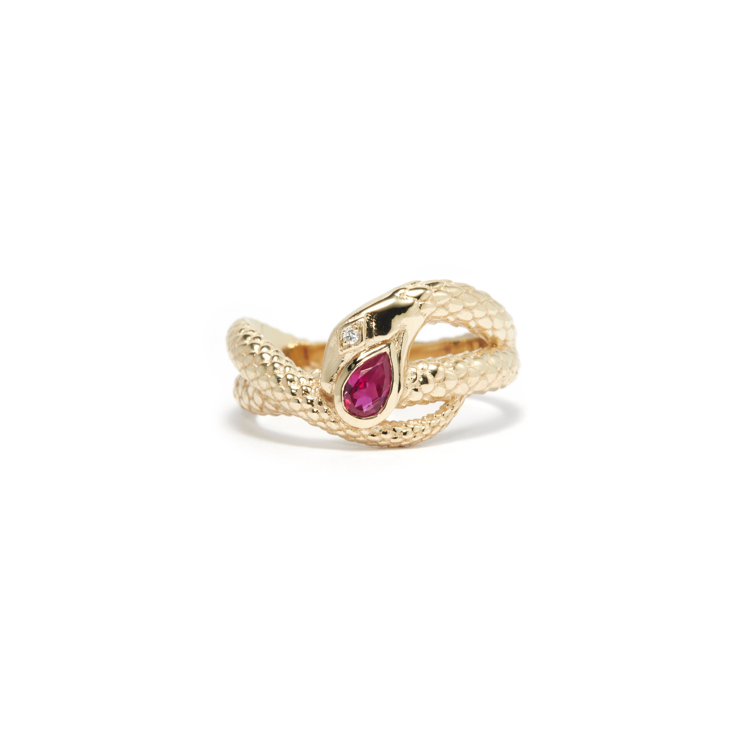SS R35 Gemstone Snake Ring – Ashley Zhang Jewelry
