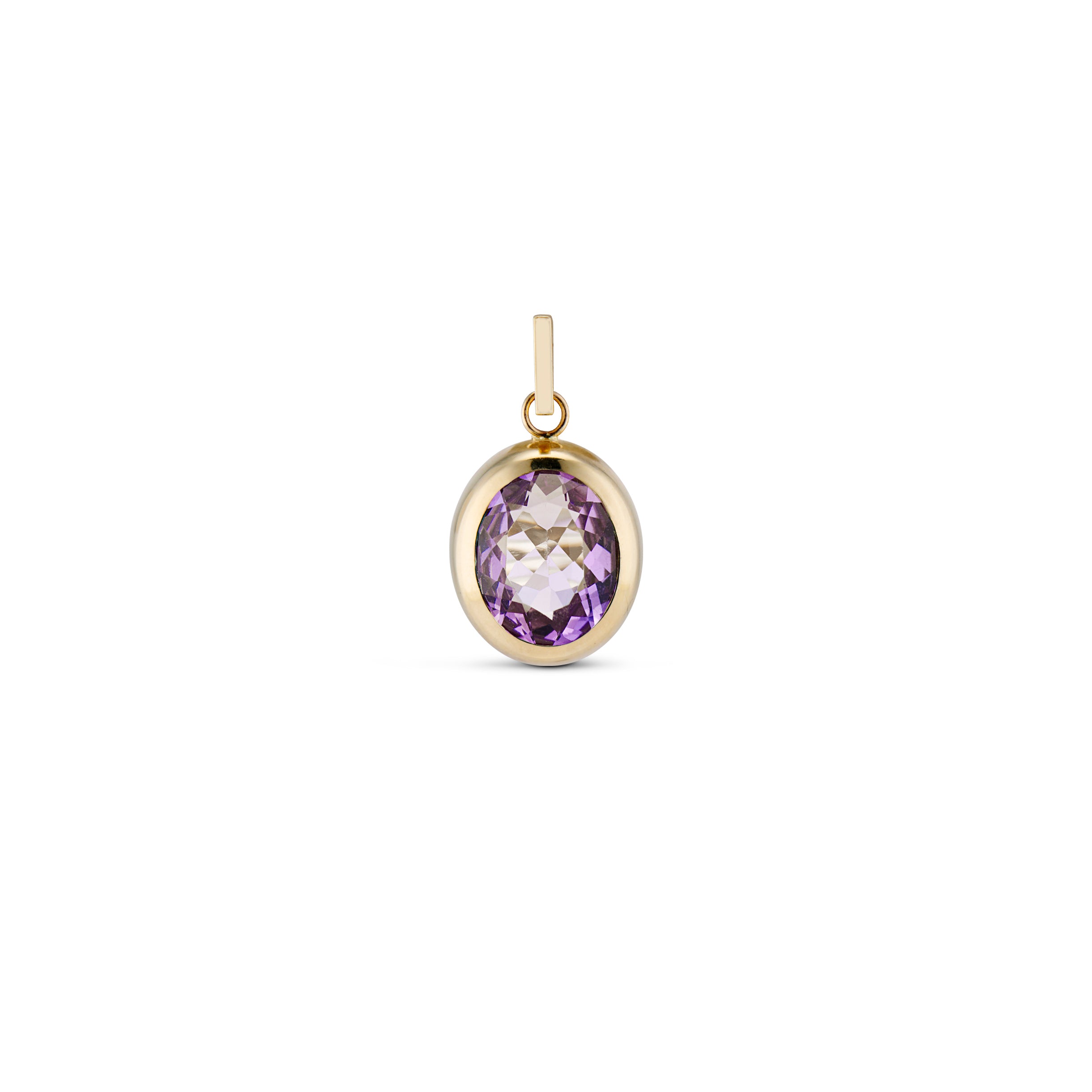 Amethyst Bubble Pendant – Ashley Zhang Jewelry
