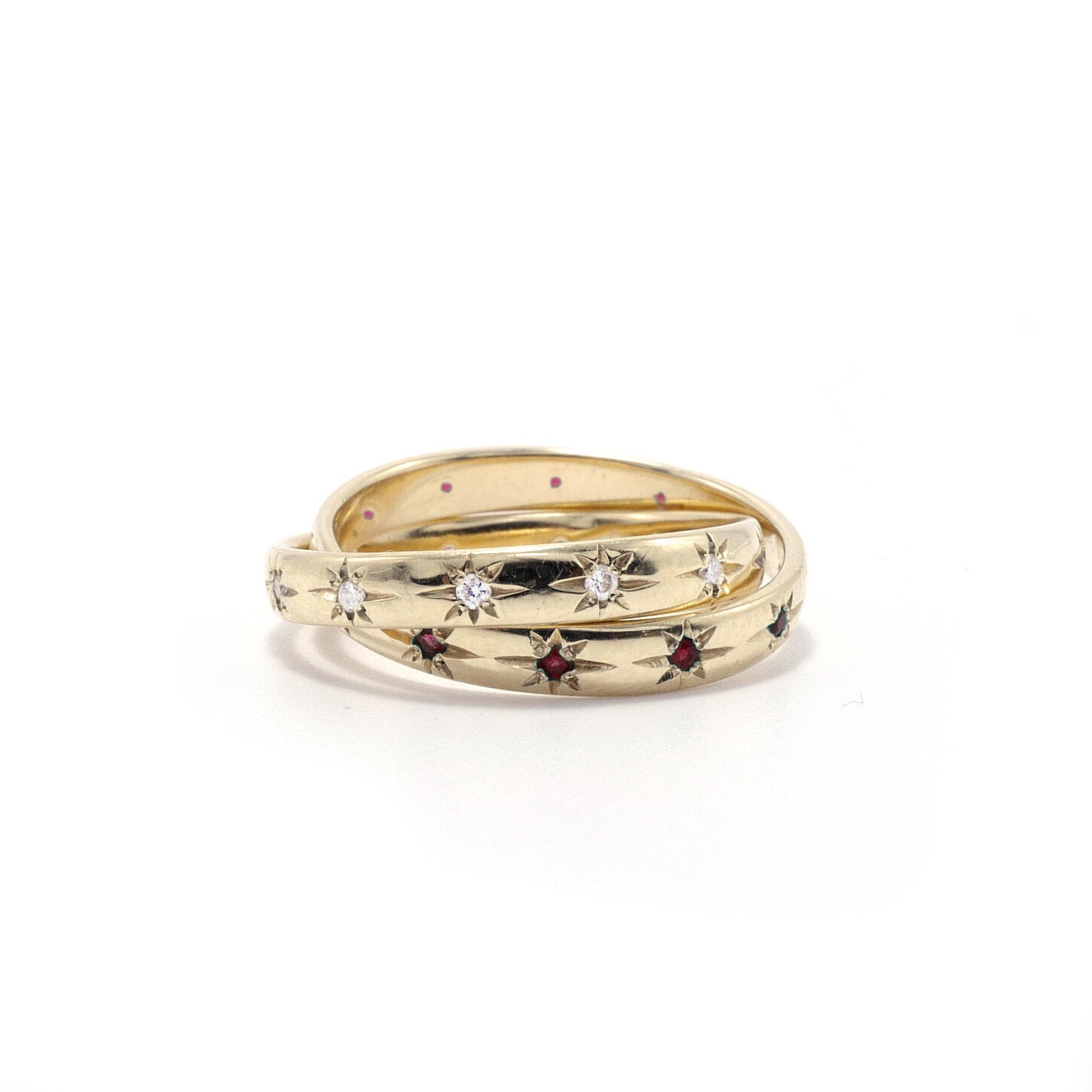 Sunrise Rolling Ring – Ashley Zhang Jewelry
