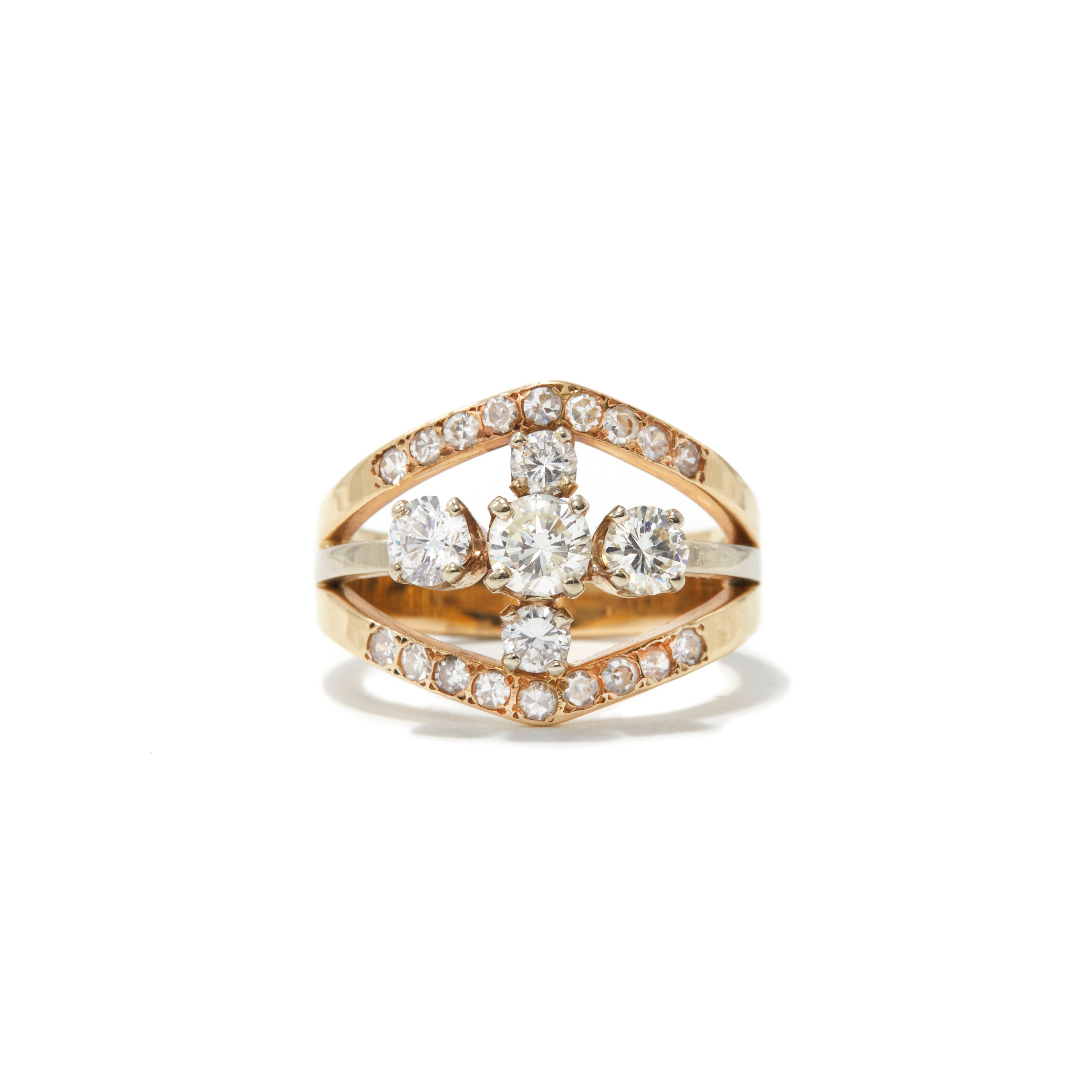 Vintage Diamond Ring – Ashley Zhang Jewelry