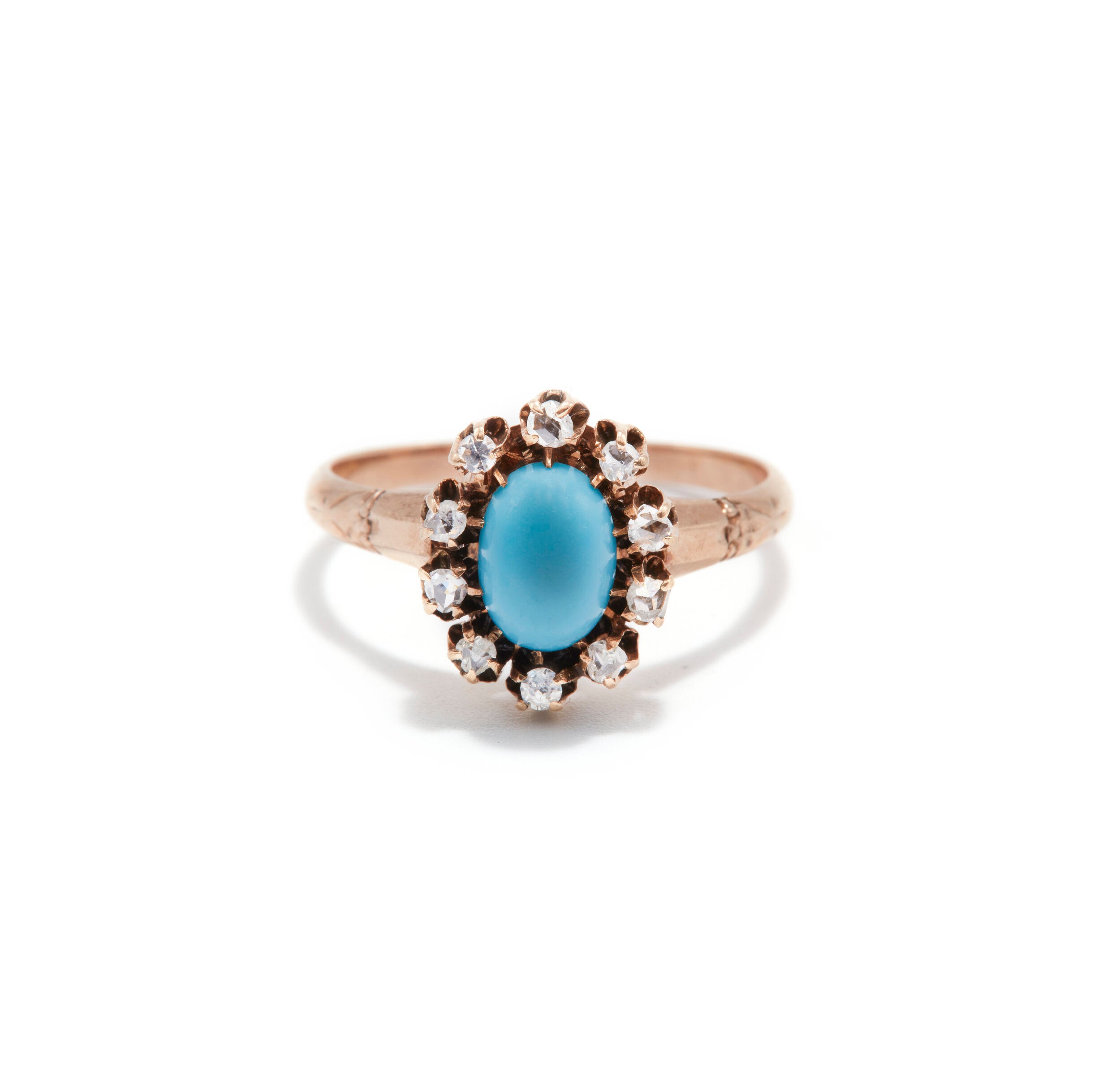 Turquoise Cluster Ring – Ashley Zhang Jewelry